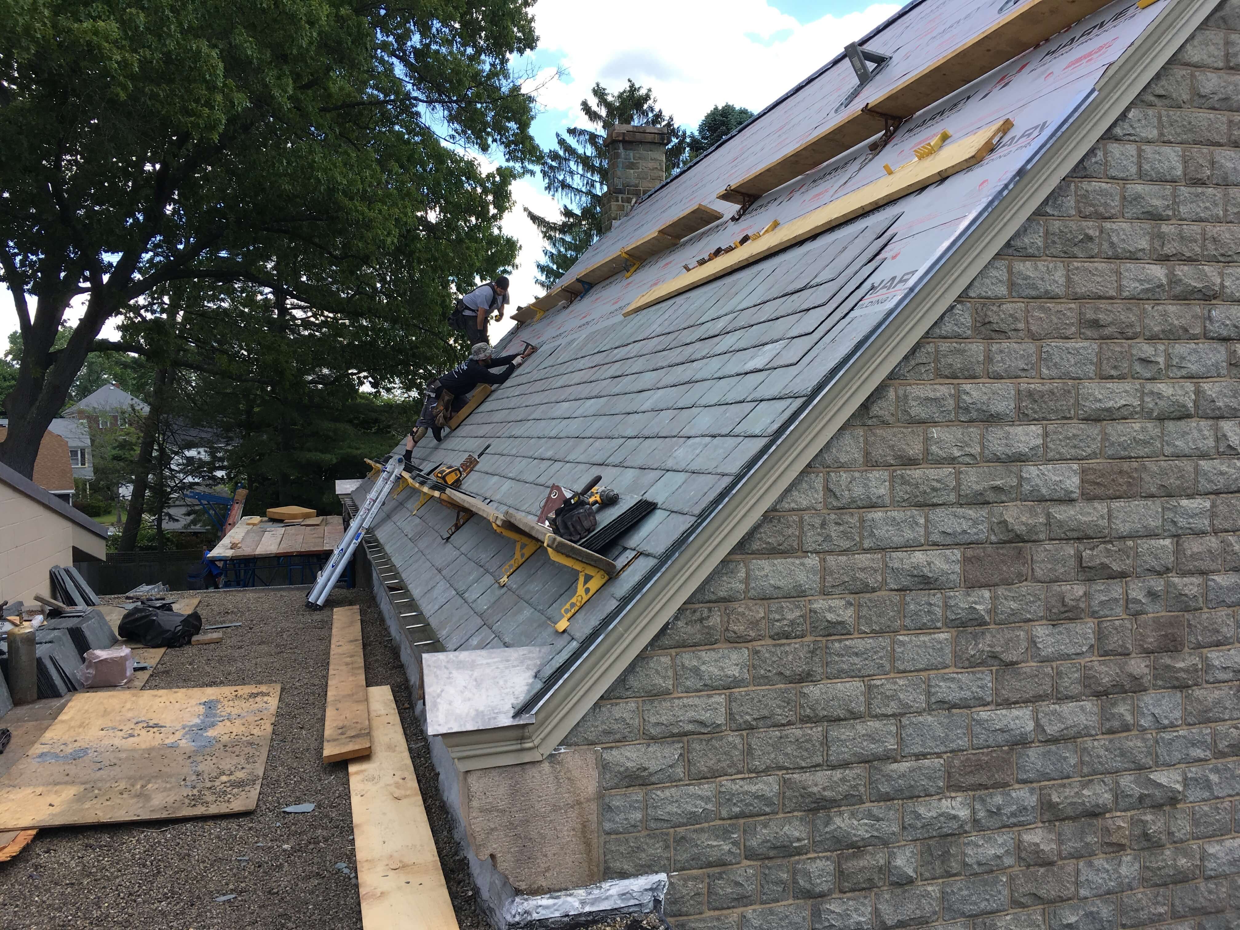 Slate Roofing Company RI MA - Renaissance Roofing